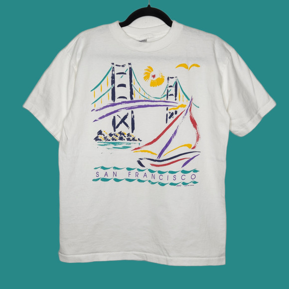 Vintage | Shirts | Vintage San Francisco Golden Gate Bridge Single ...